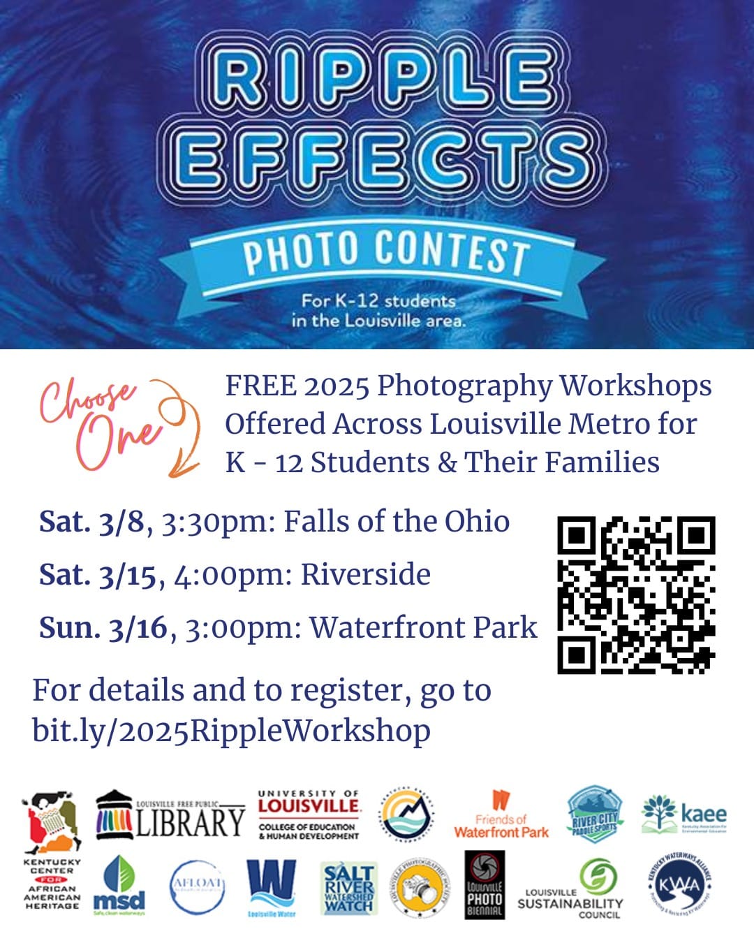 Ripple Effects Photography Workshop